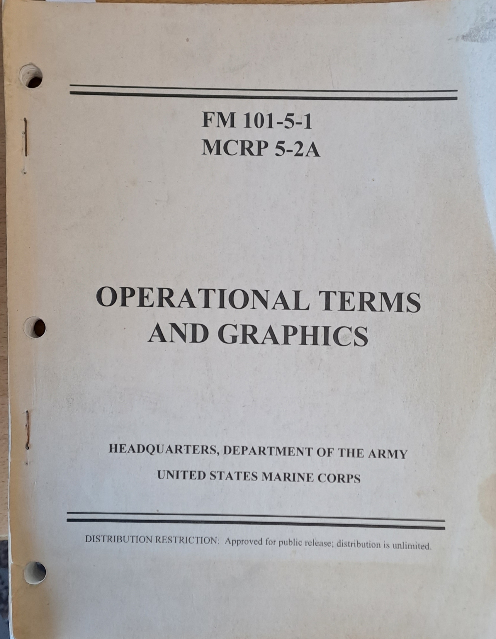 Operation Terms and Graphics. US Marine Corps - Антикварен магазин ...