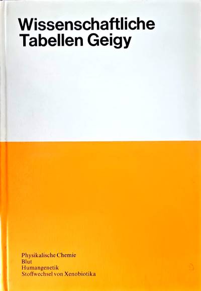 Wissenschaftliche tabellen geigy - Антикварен магазин Флимаркет