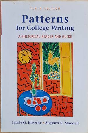 Patterns for College Writing. A rhetorical reader and guide ...